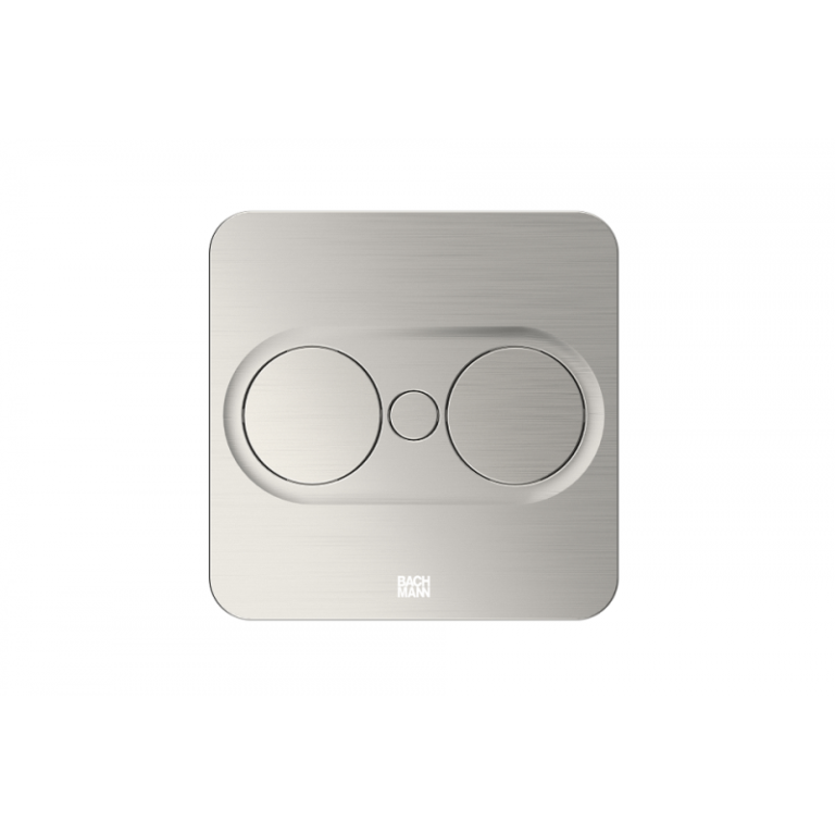 Tomada de Bancada Twist 2 Quadrada Inox - LuxPro